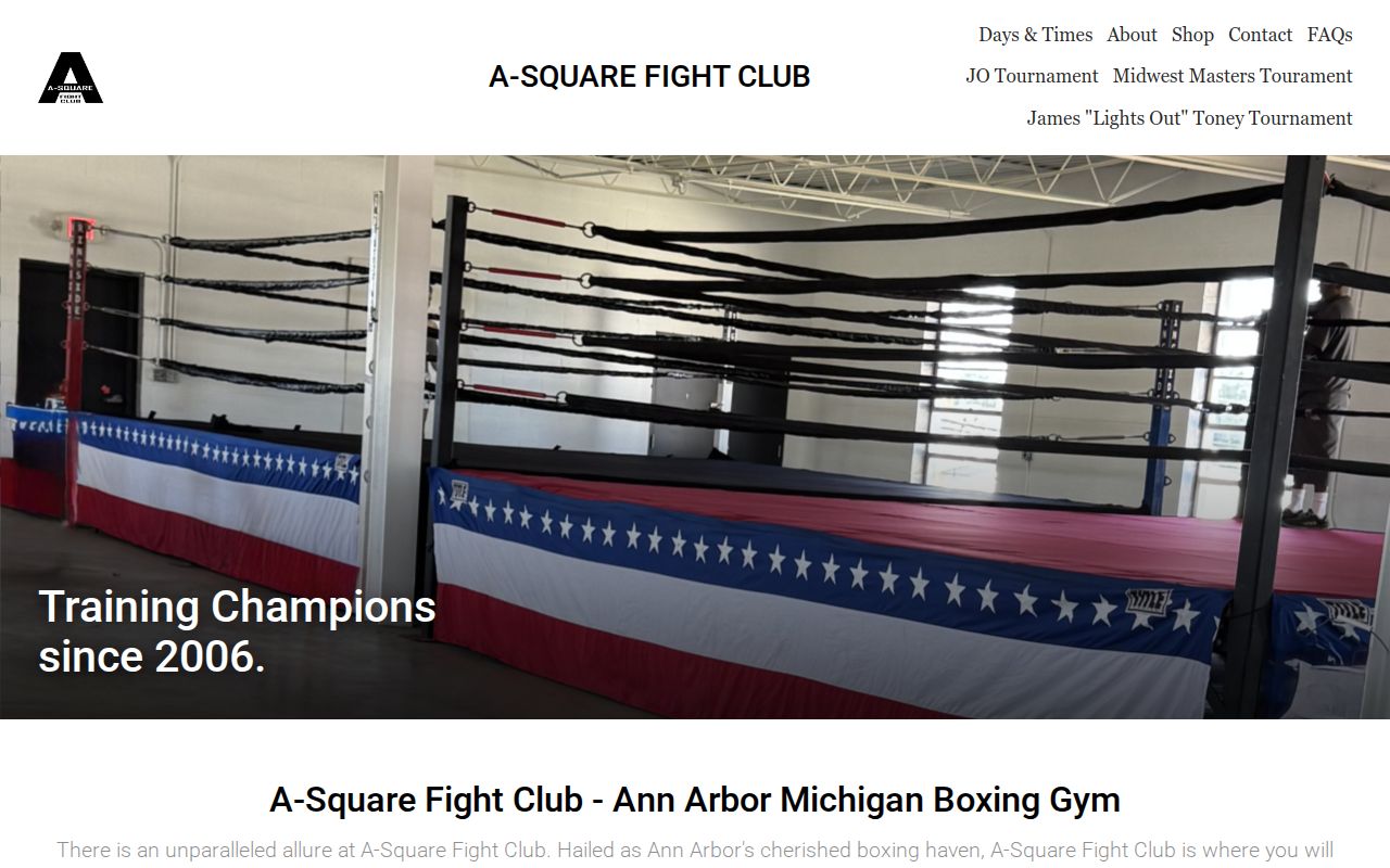 A-Square Fight Club Boxing Gym